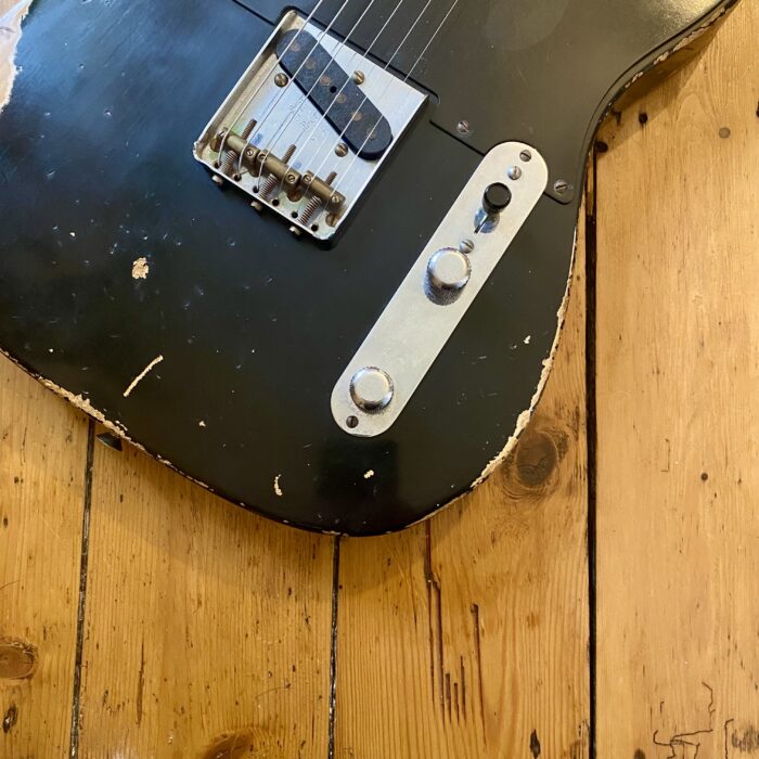 Fender Custom Shop '51 Reissue Nocaster NAMM Ltd Run Heavy Relic 2008 Aged Black - Rad Guitars