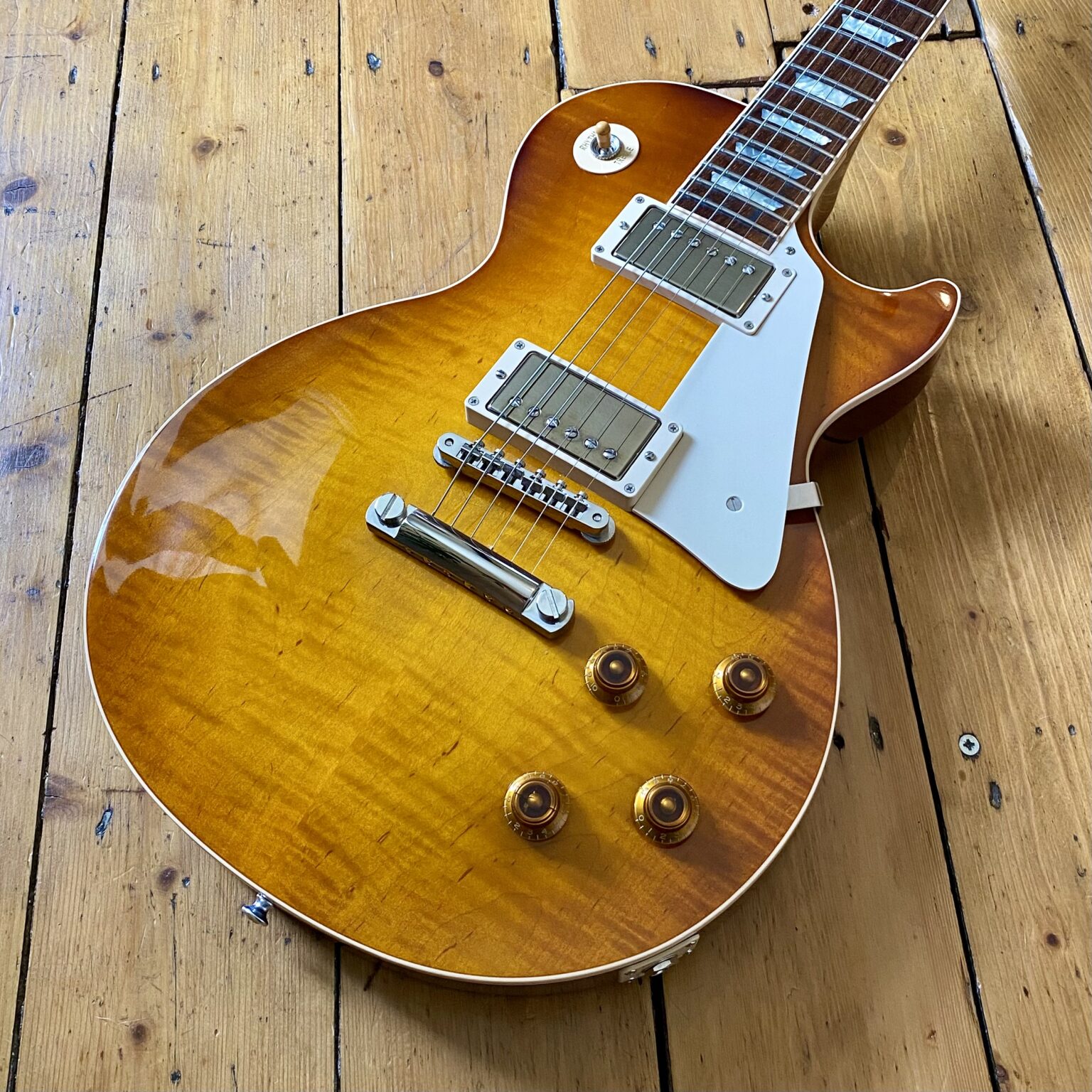 Gibson Custom Shop Class 5 Les Paul Iced Tea Burst 2014 - Rad Guitars